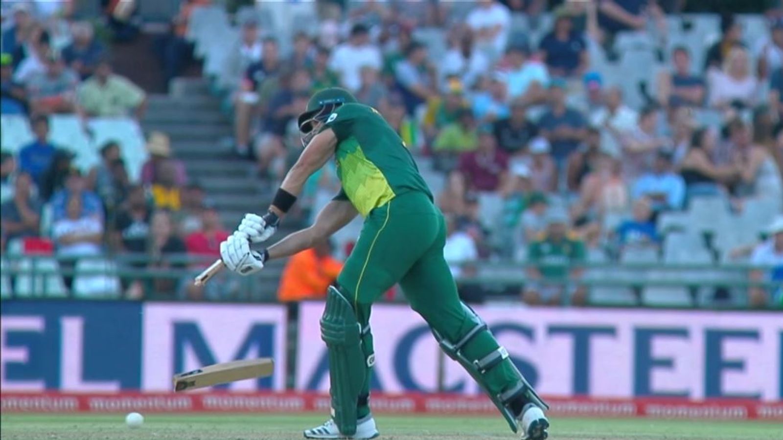 WATCH: Aiden Markram's bat snaps in two in South Africa's ODI with Sri ...