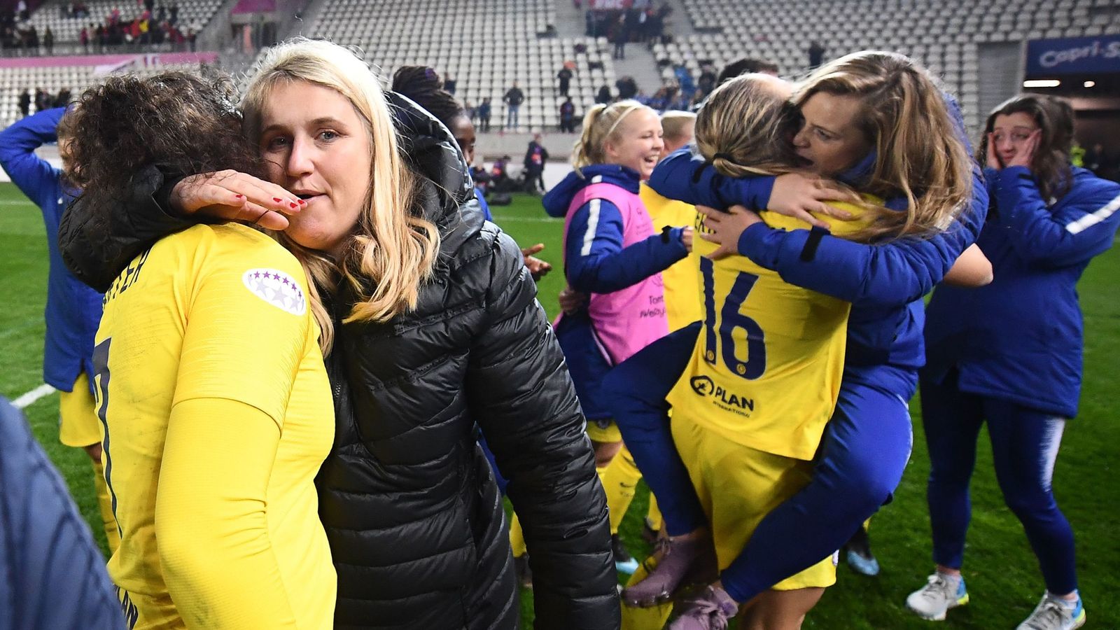 Chelsea coach Emma Hayes says atmosphere spurred her players on to ...