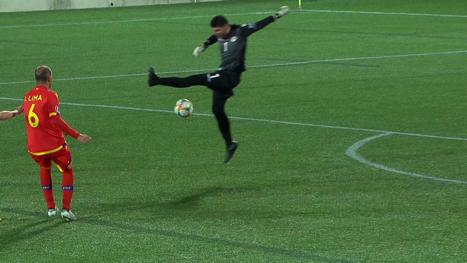 Andorra's Josep Gomes produces comedy blunder in Euro 2020 qualifier ...
