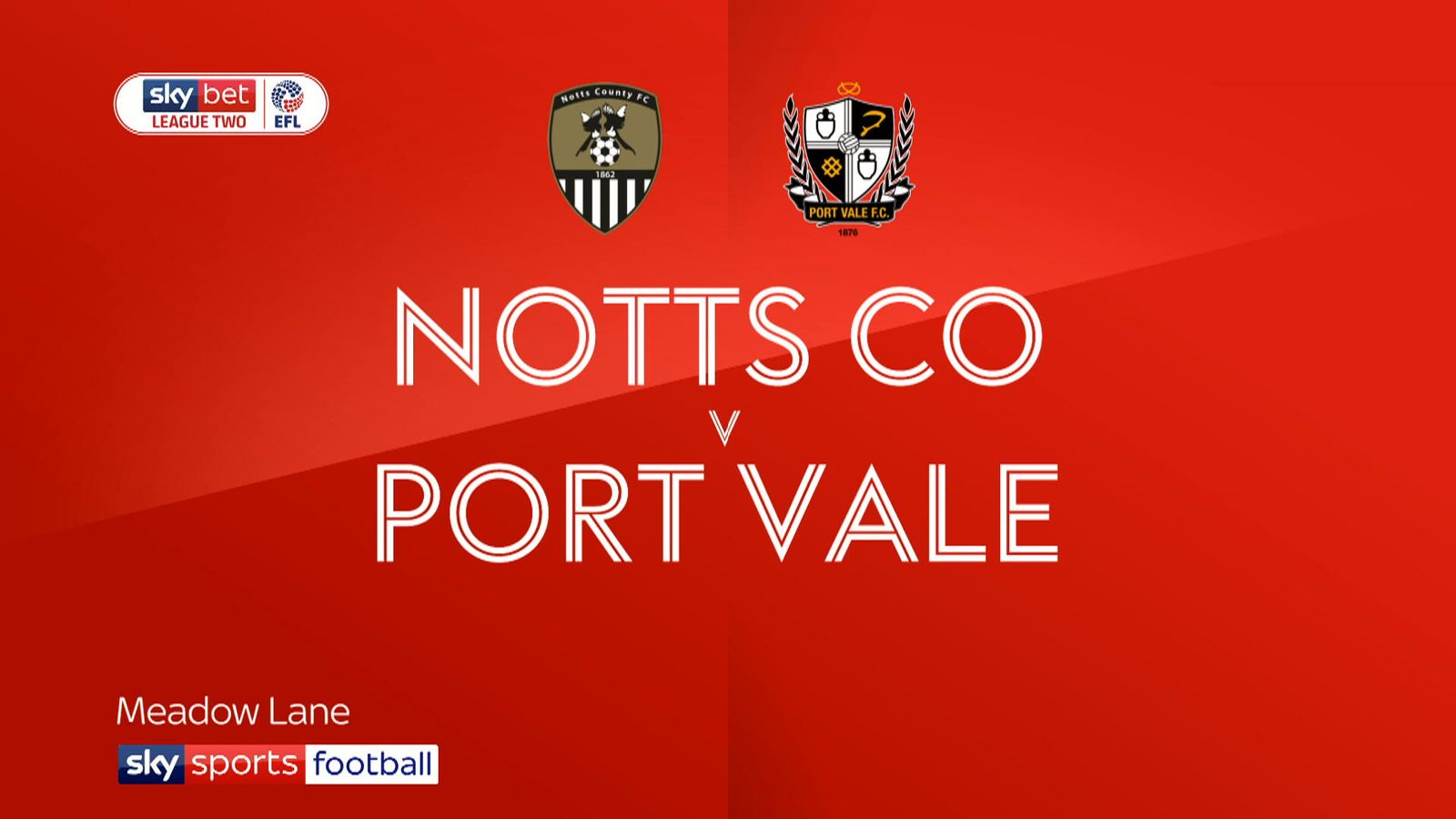 Notts County 0 0 Port Vale Goalless At Meadow Lane Football News Notts County 0 0 Port Vale Goalless At Meadow Lane Football News
