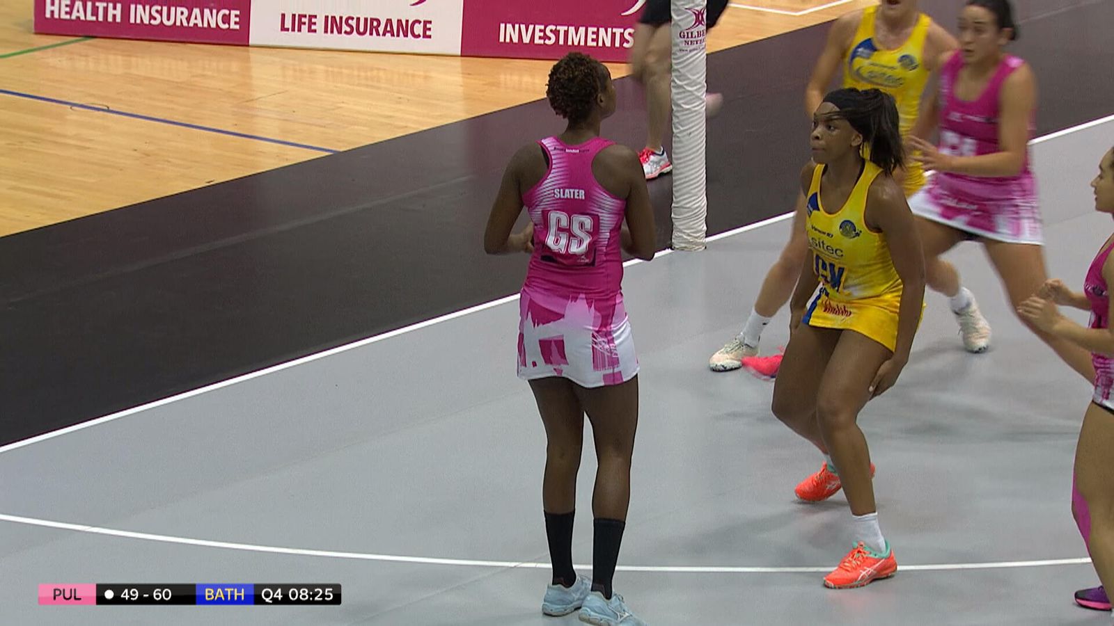 Team Bath beat London Pulse 64-60 in Vitality Netball Superleague ...