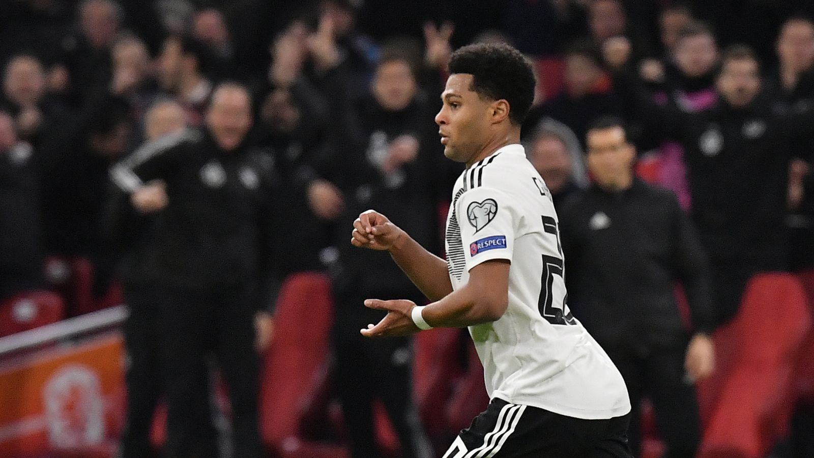 Serge Gnabry scores stunner for Germany against Netherlands | Football ...