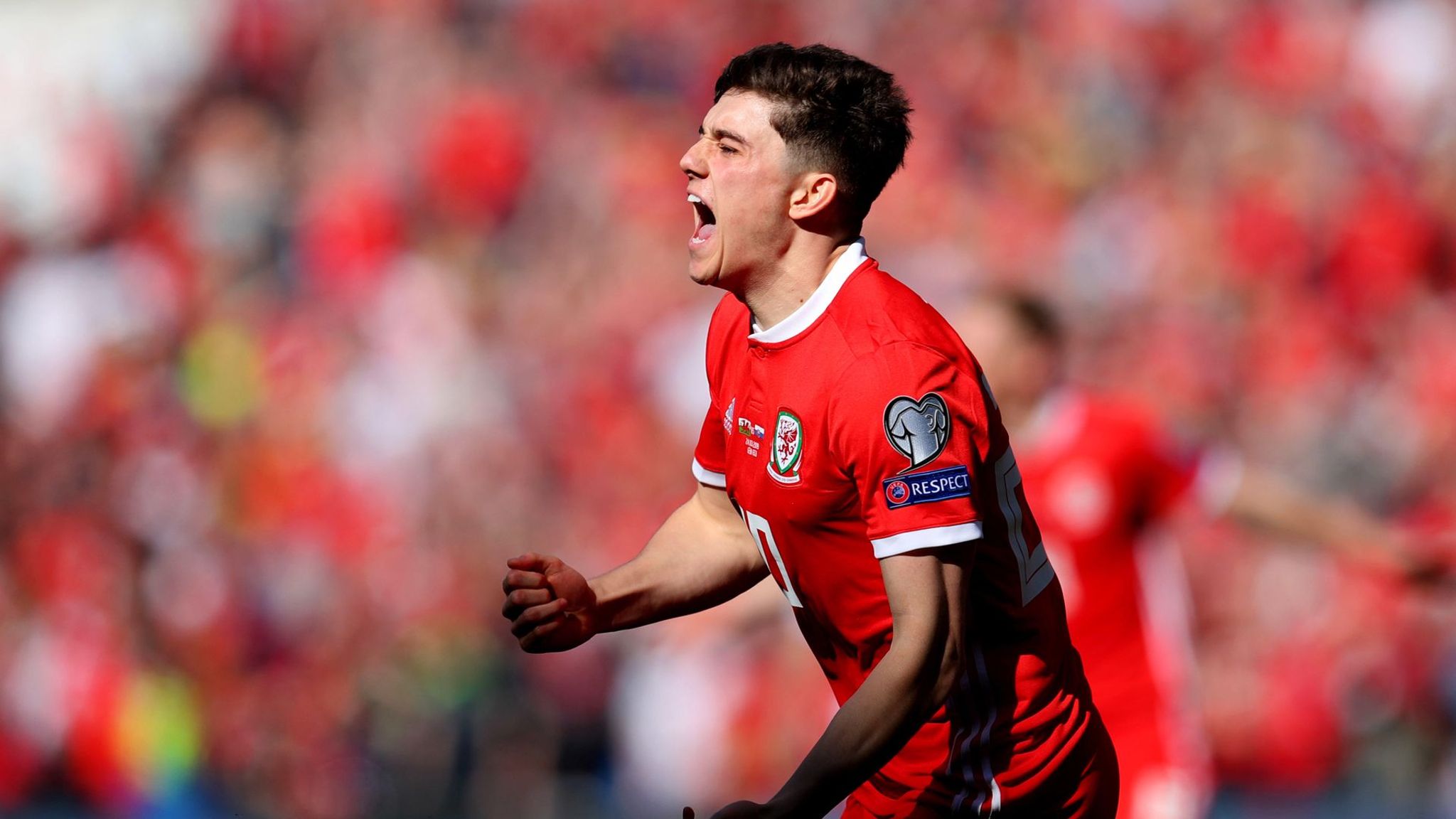 Wales 1-0 Slovakia: Daniel James' debut goal gives hosts opening ...