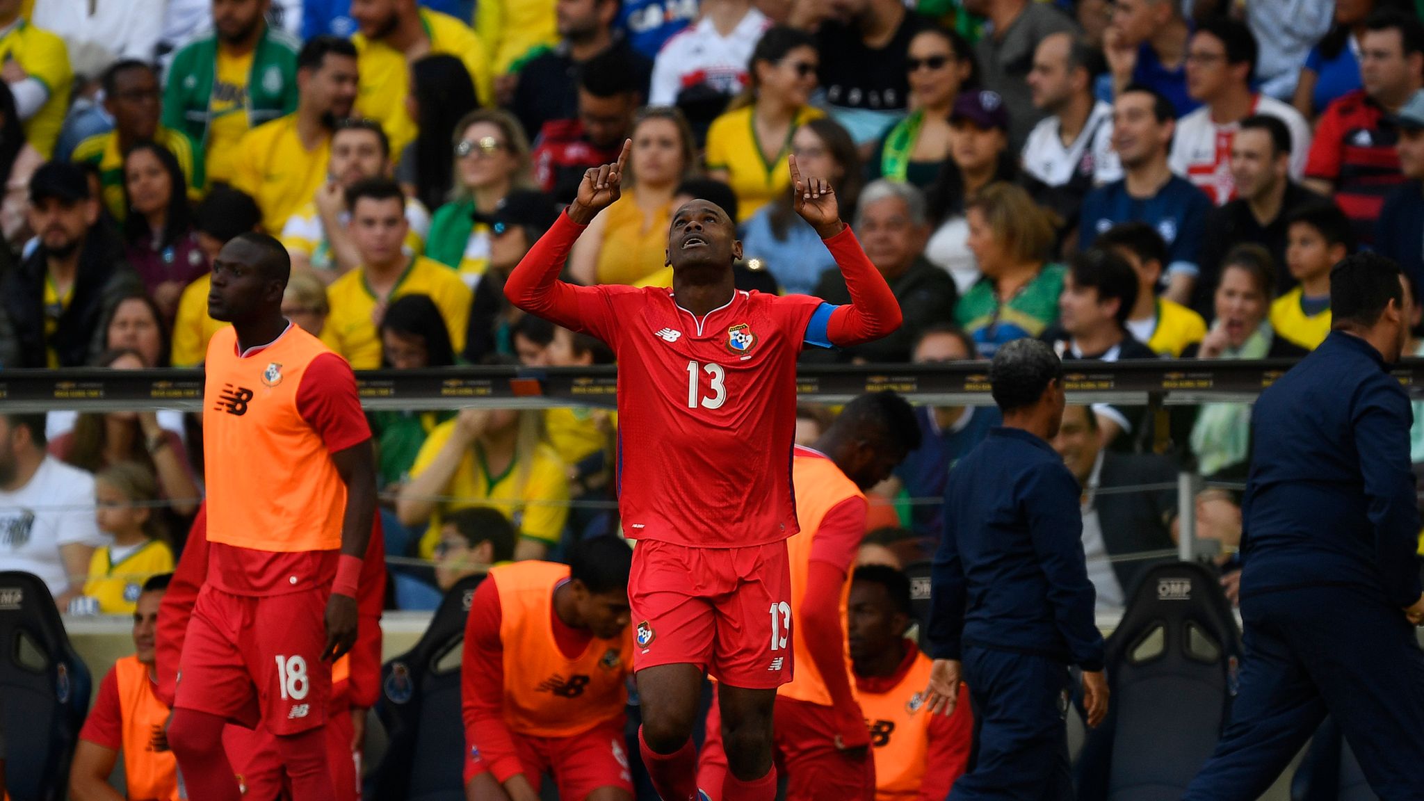 Brazil 1 - 1 Panama - Match Report & Highlights