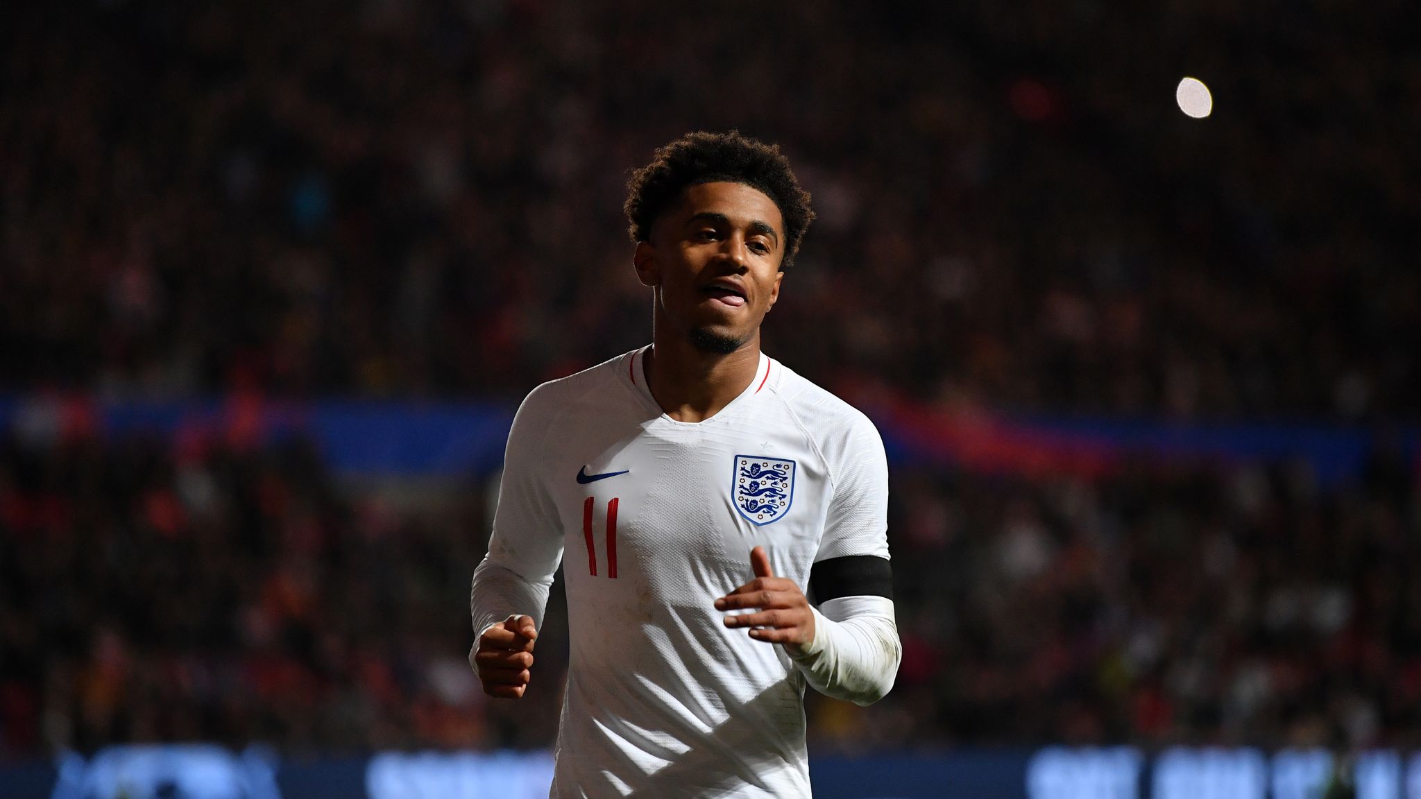 Reiss Nelson out of England U21s' game vs Germany U21s | Football News ...