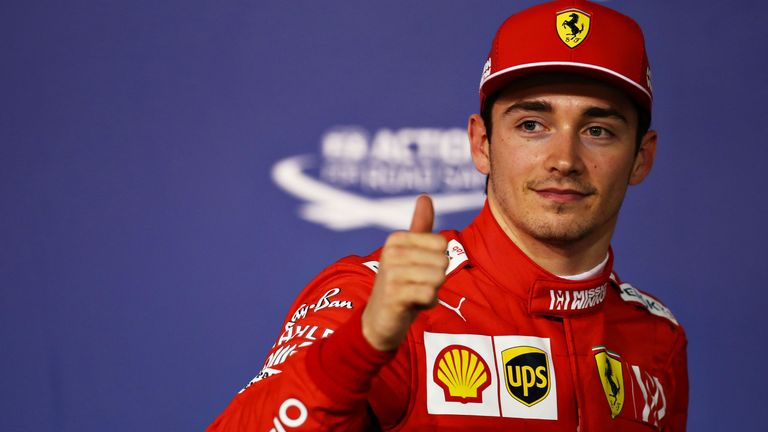 Bahrain GP Qualifying: Charles Leclerc seals first F1 pole as Ferrari ...