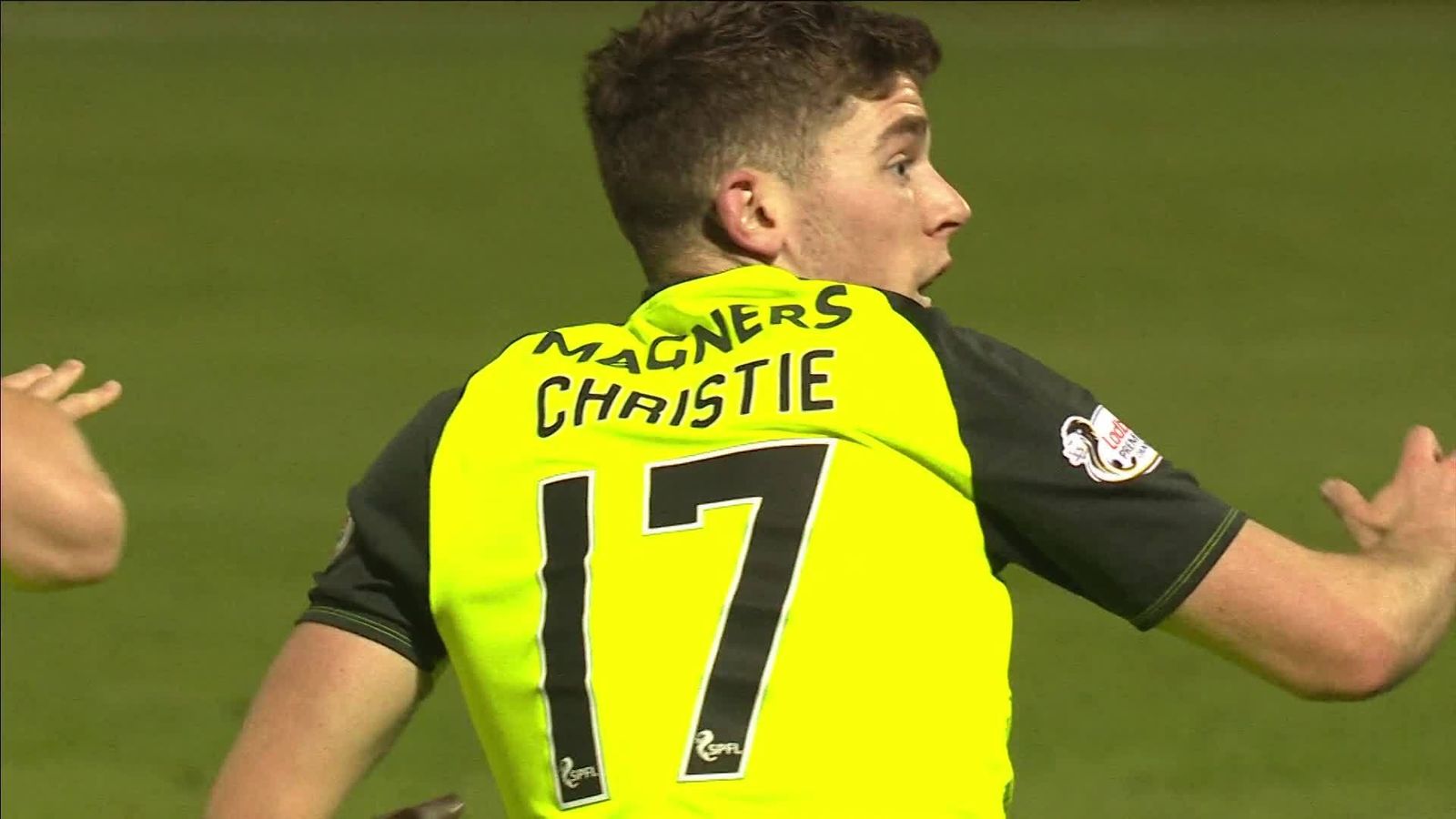 Celtic fans throw firecracker | Football News | Sky Sports