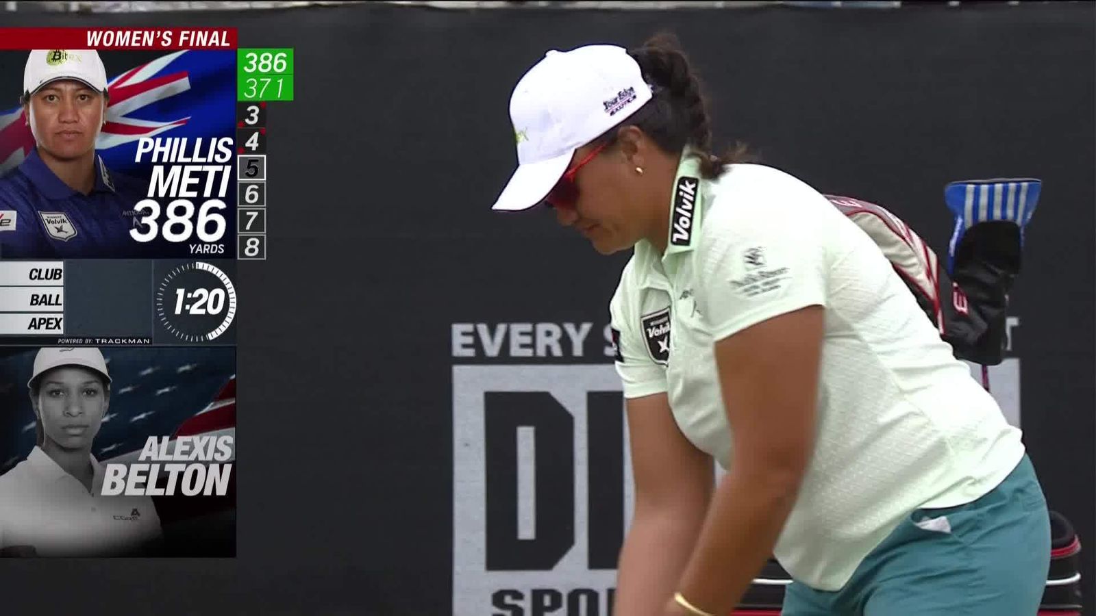 Phillis Meti smashes women's world record at World Long Drive series ...