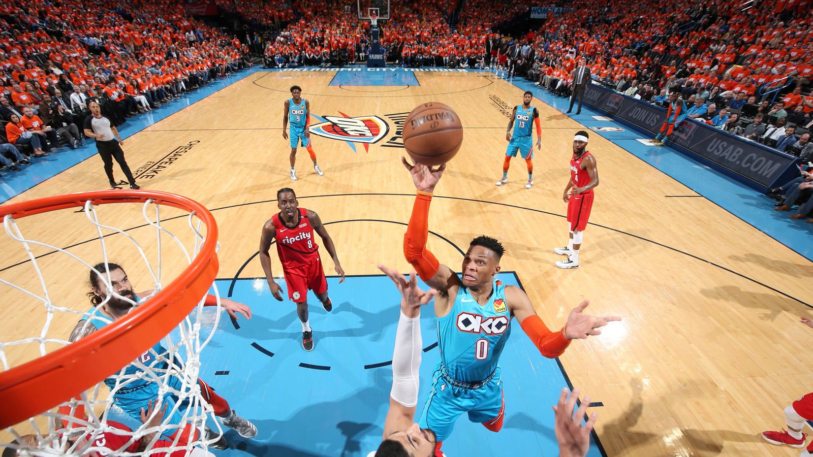 Russell Westbrook fires for 33 points as Oklahoma City Thunder earn ...