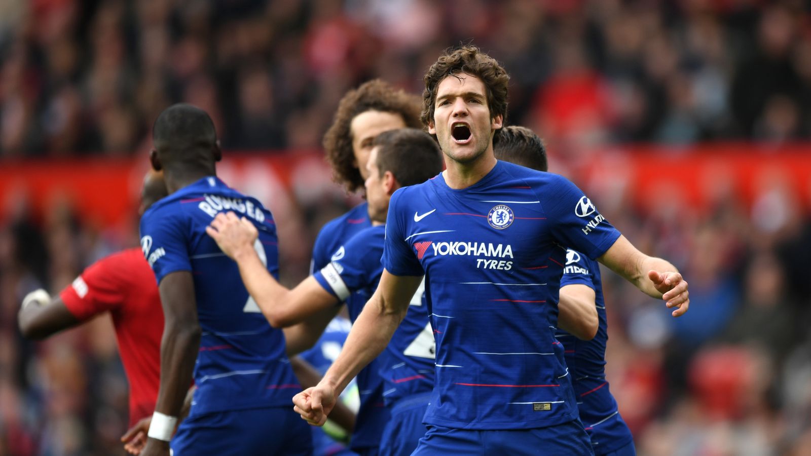 Man Utd 1 1 Chelsea David De Gea Howler Gives Chelsea Advantage In Top
