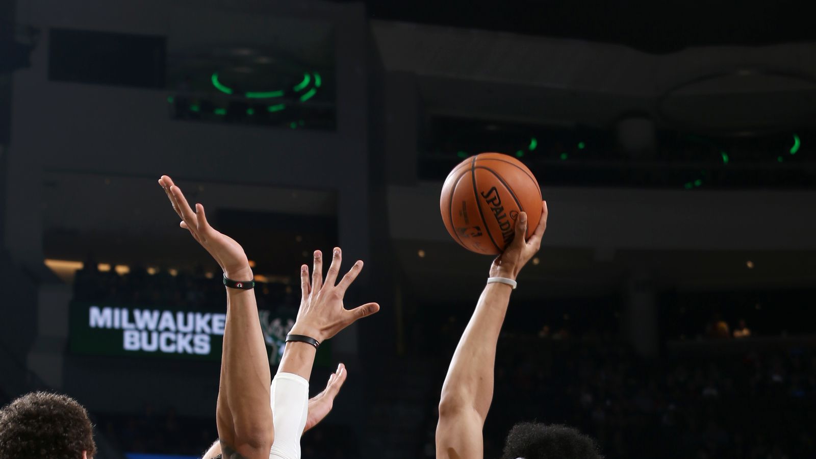 Jarrett Allen dunks on Brook Lopez during Brooklyn Nets win over ...