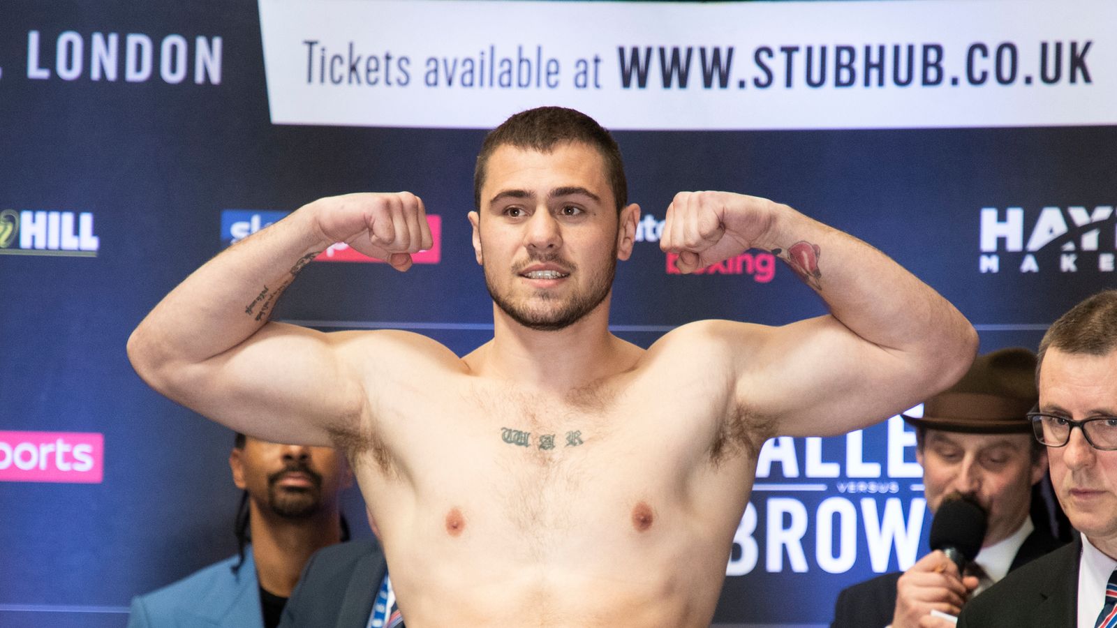 Allen vs Browne: David Allen reveals new diet regime for Saturday's ...