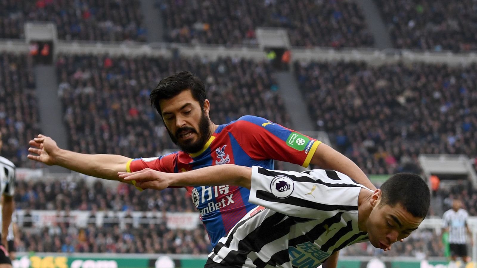 James Tomkins out for Crystal Palace for rest of the season | Football ...