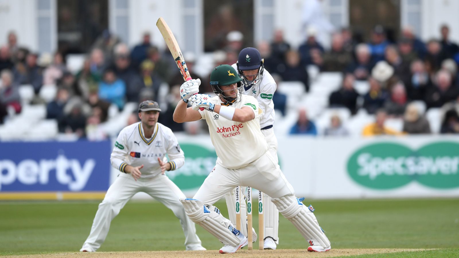 County Championship: Joe Clarke hits debut ton to put Nottinghamshire ...