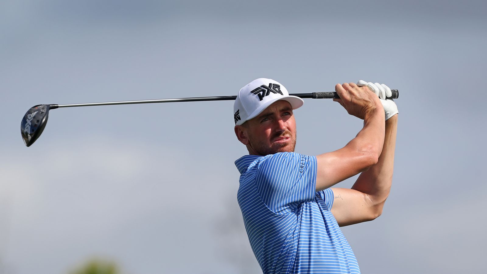 Topless golfer Kevin Dougherty makes hole-out eagle from water | Golf ...