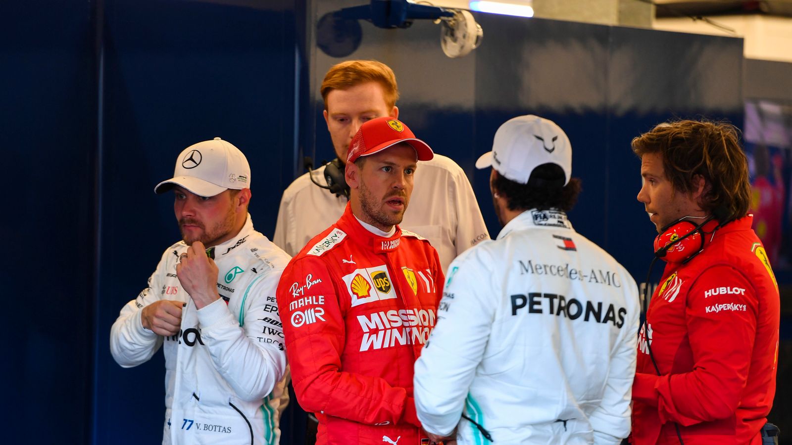 Sebastian Vettel hopes Ferrari make Mercedes 'crack' in Azerbaijan GP ...