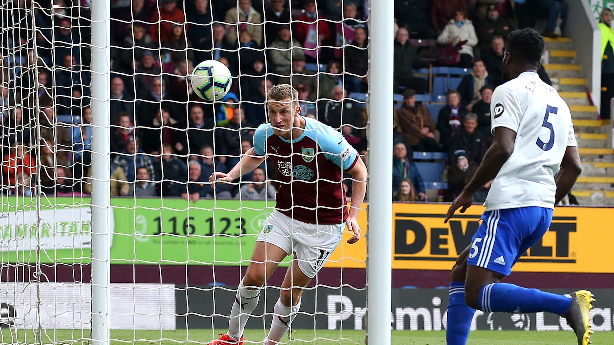 Burnley 2-0 Cardiff: Two Chris Wood headers deepens Cardiff relegation ...