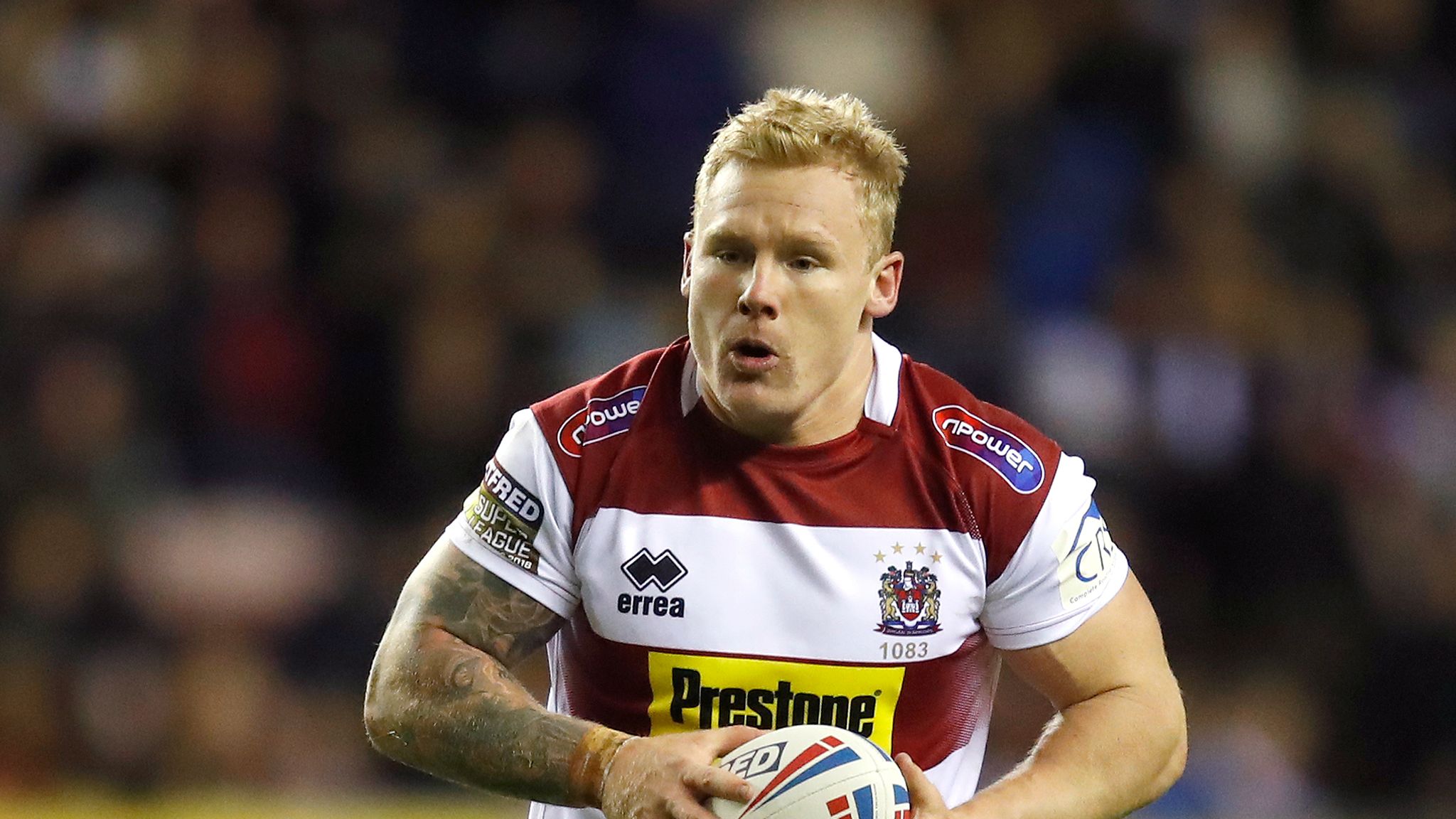 Former Wigan prop Gabriel Hamlin banned after cocaine test | Rugby ...