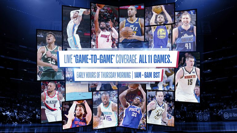 Watch NBA Multiplex live on Sky Sports | NBA News | Sky Sports