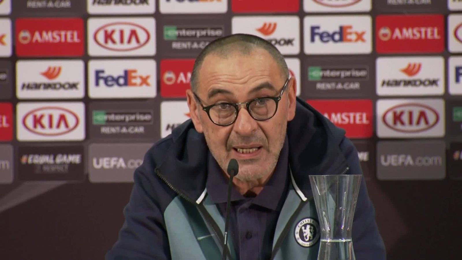 Sarri: We're in trouble at centre back | Football News | Sky Sports