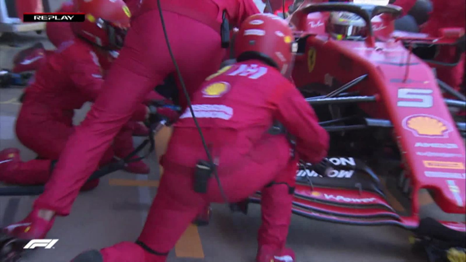 Slow pit-stop for Vettel | F1 News | Sky Sports