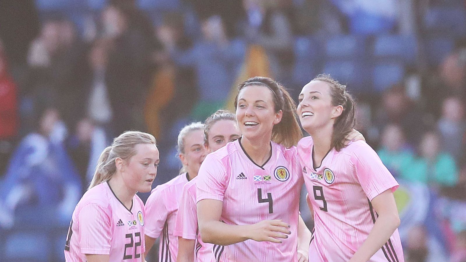 Scotland Women beat Jamaica in front of record crowd in World Cup warm ...