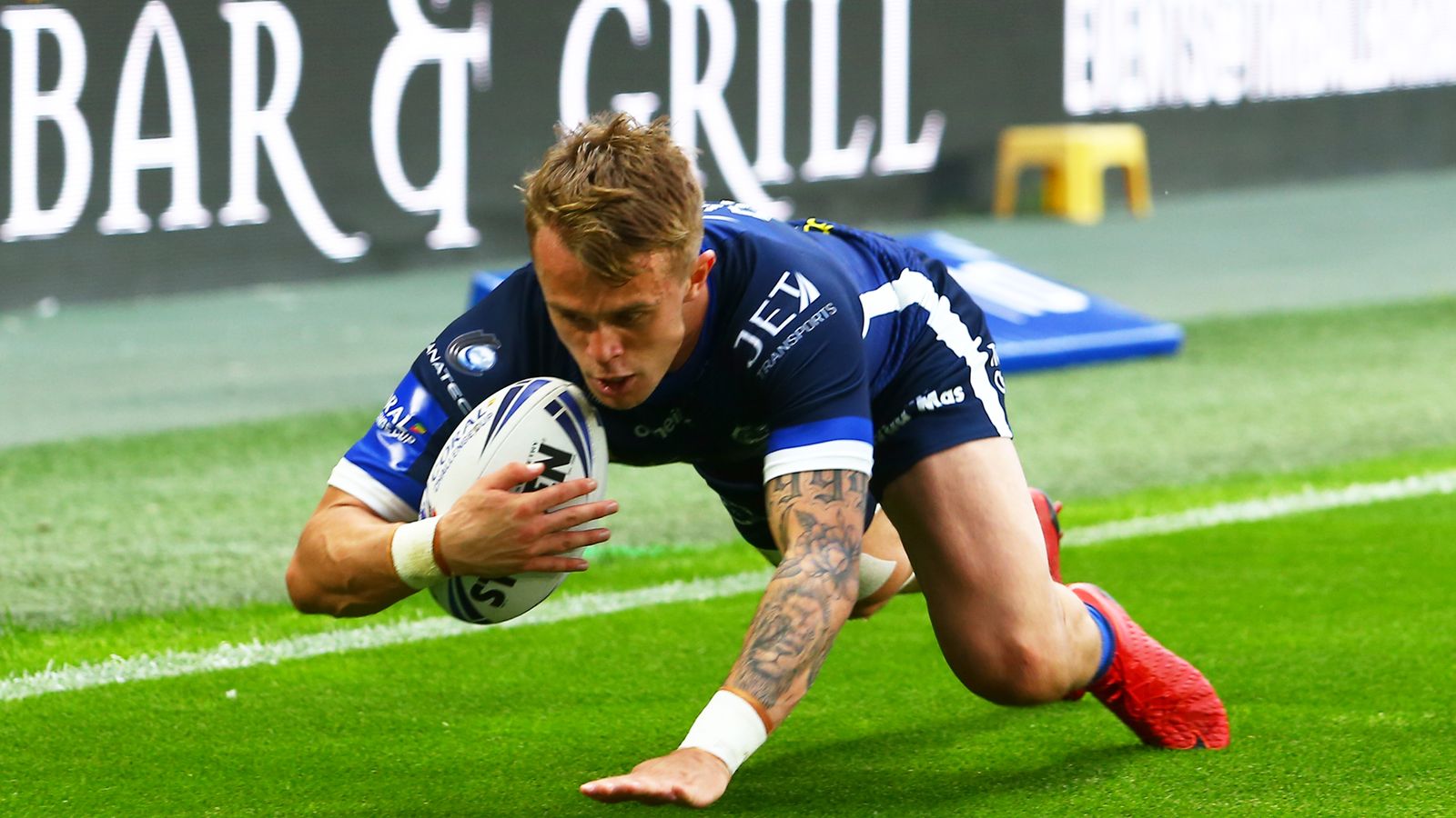 Leigh sign Scotland international Lewis Tierney from Catalans ahead of ...