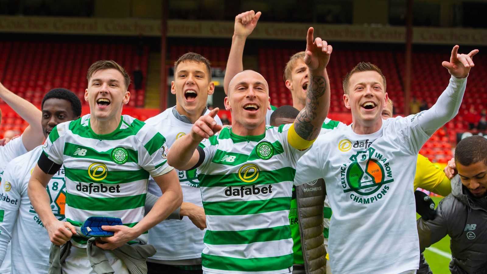 Neil Lennon savours Celtic title success and praises Brendan Rodgers ...