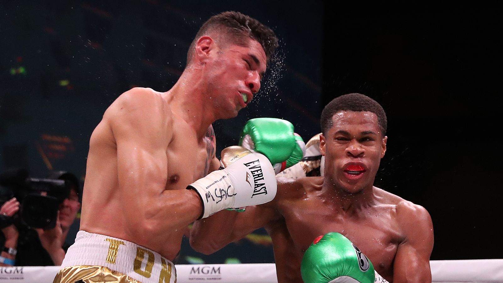 Devin Haney stops Antonio Moran with stunning knockout win to underline ...