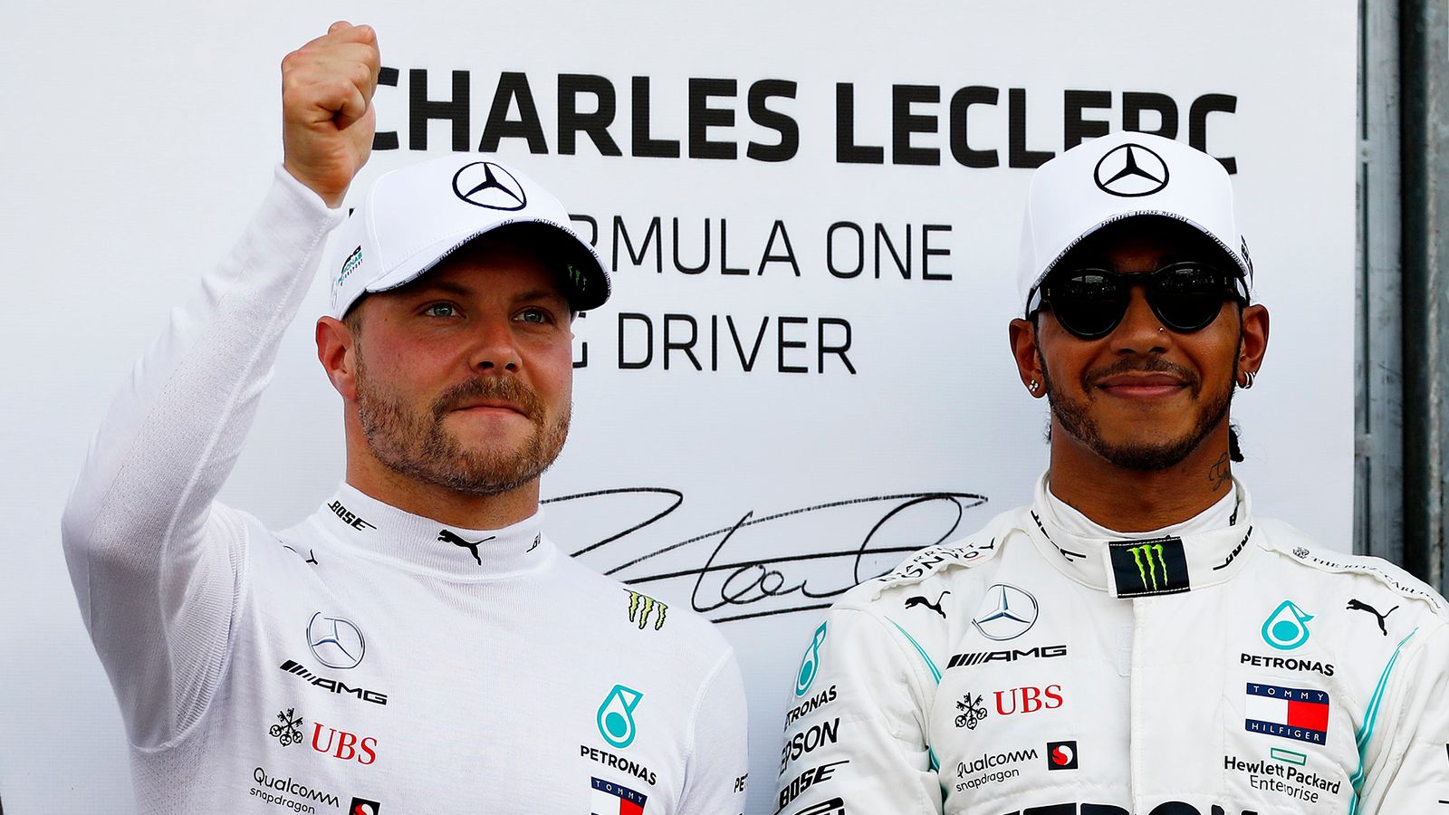 Hamilton-Bottas pole lap comparison | F1 News | Sky Sports