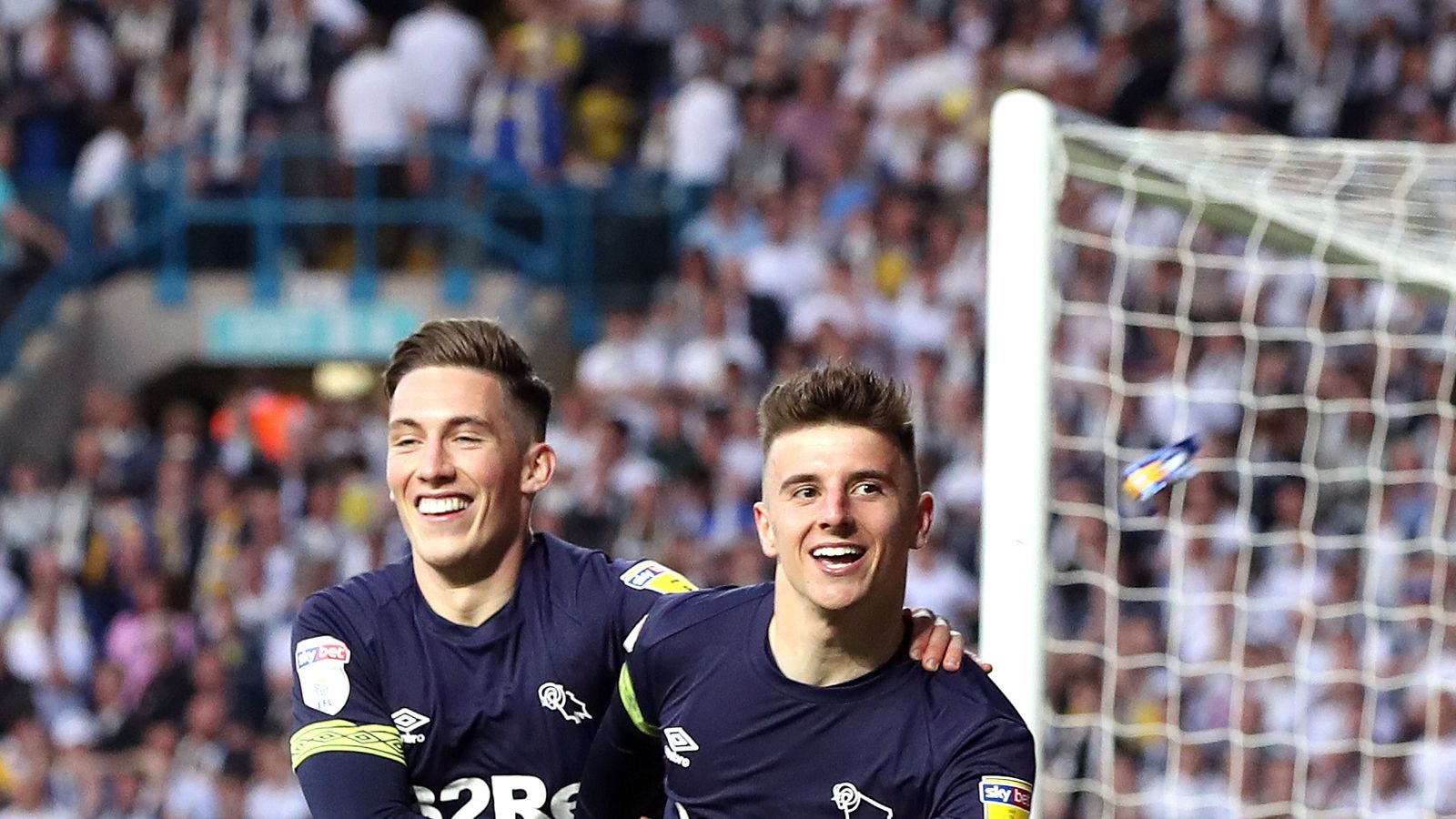 Leeds 2-4 Derby (agg 3-4): Rams win Elland Road epic to reach ...
