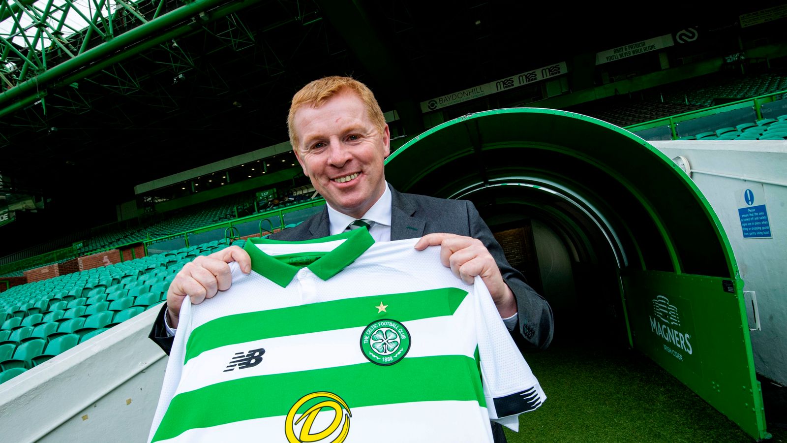 Neil Lennon appointed Celtic manager on 12-month rolling contract ...