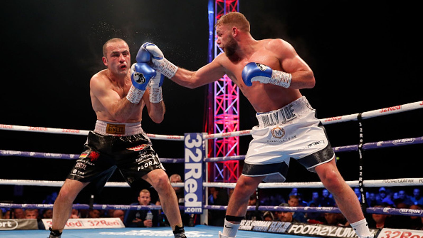 Billy Joe Saunders eases past Shefat Isufi to become two-weight world ...