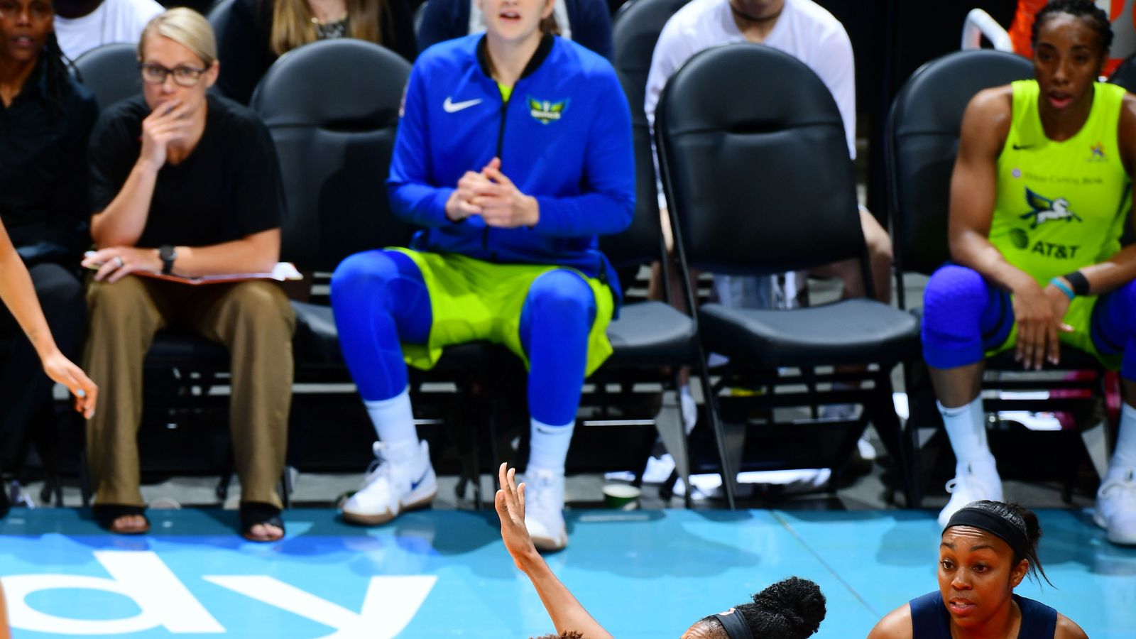 WNBA: Wings 72-76 Dream | NBA News | Sky Sports