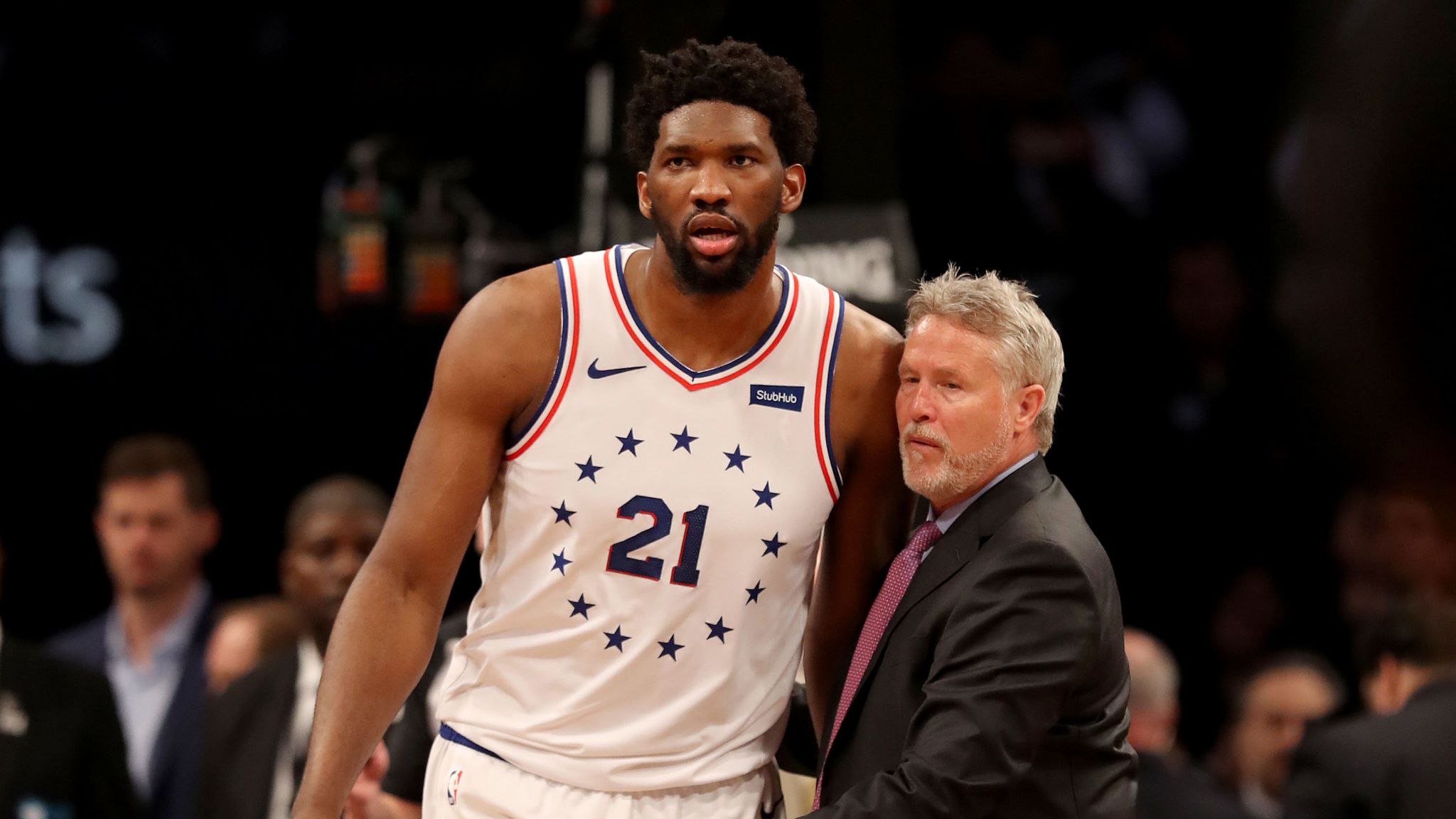Philadelphia 76ers head coach Brett Brown refusing to coach afraid ...