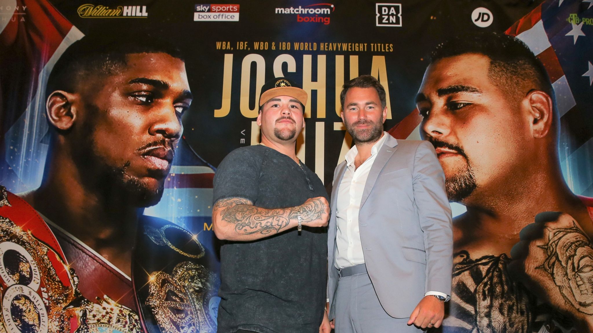 Joshua vs Ruiz Jr: Andy Ruiz Jr issues war cry ahead of world title ...