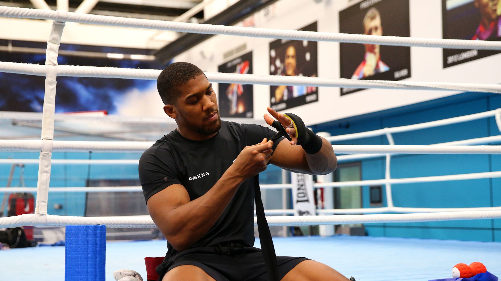 Joshua vs Ruiz Jr: Anthony Joshua working on reaction times by staying ...