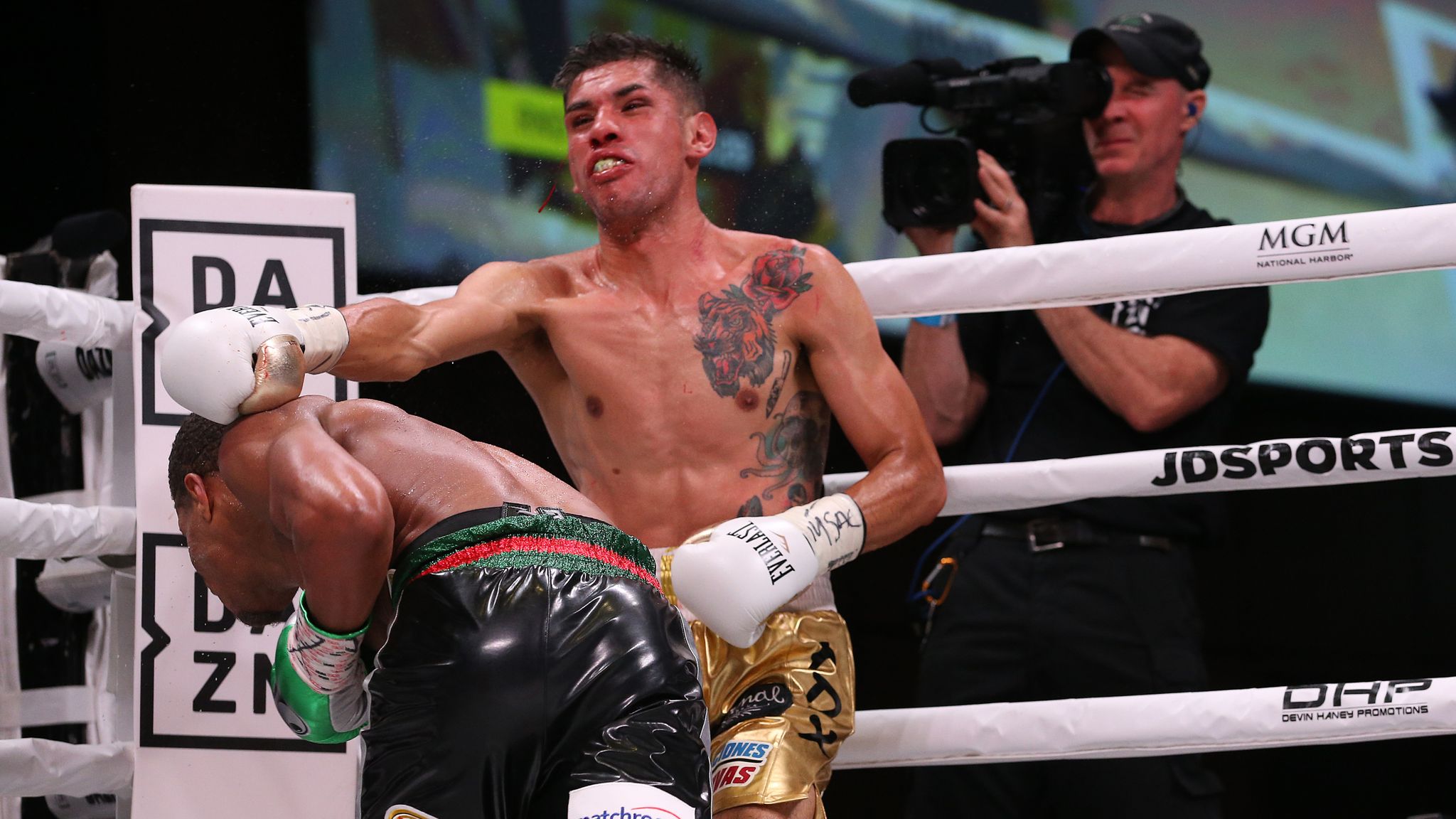 Devin Haney stops Antonio Moran with stunning knockout win to underline ...