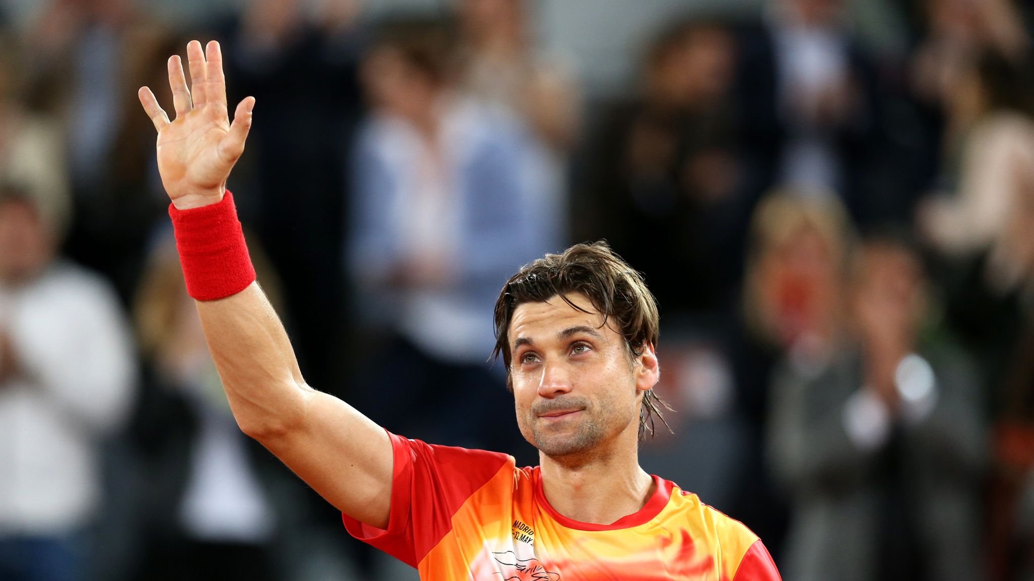 David Ferrer retires after Alexander Zverev defeat at Madrid Open ...