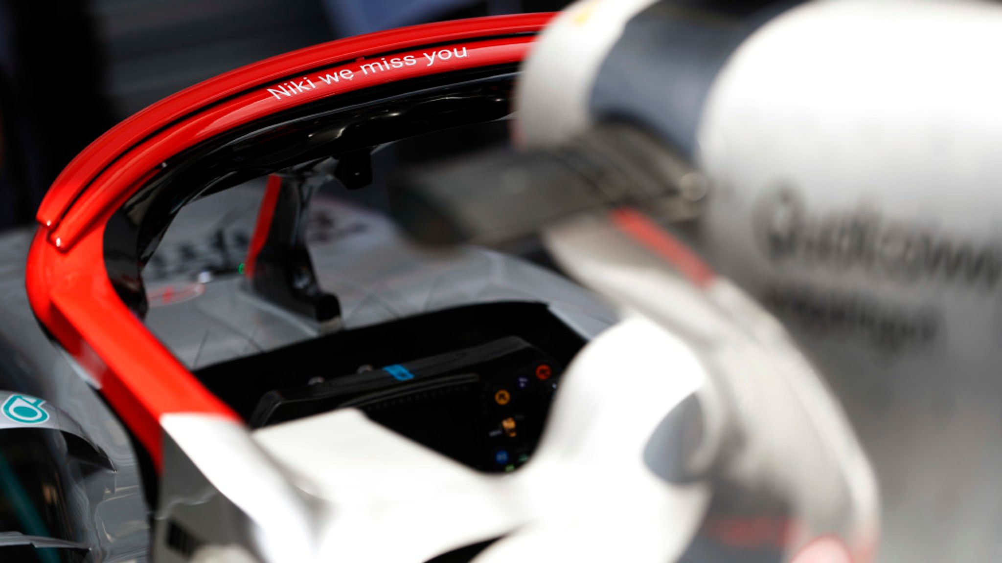 Niki Lauda tribute from Mercedes with red halo at Monaco GP | F1 News ...