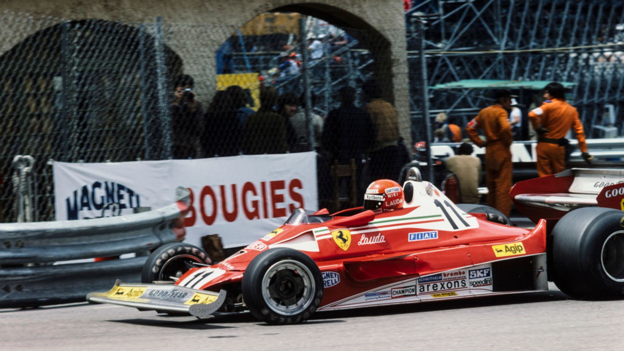 Niki Lauda tribute from Mercedes with red halo at Monaco GP | F1 News ...