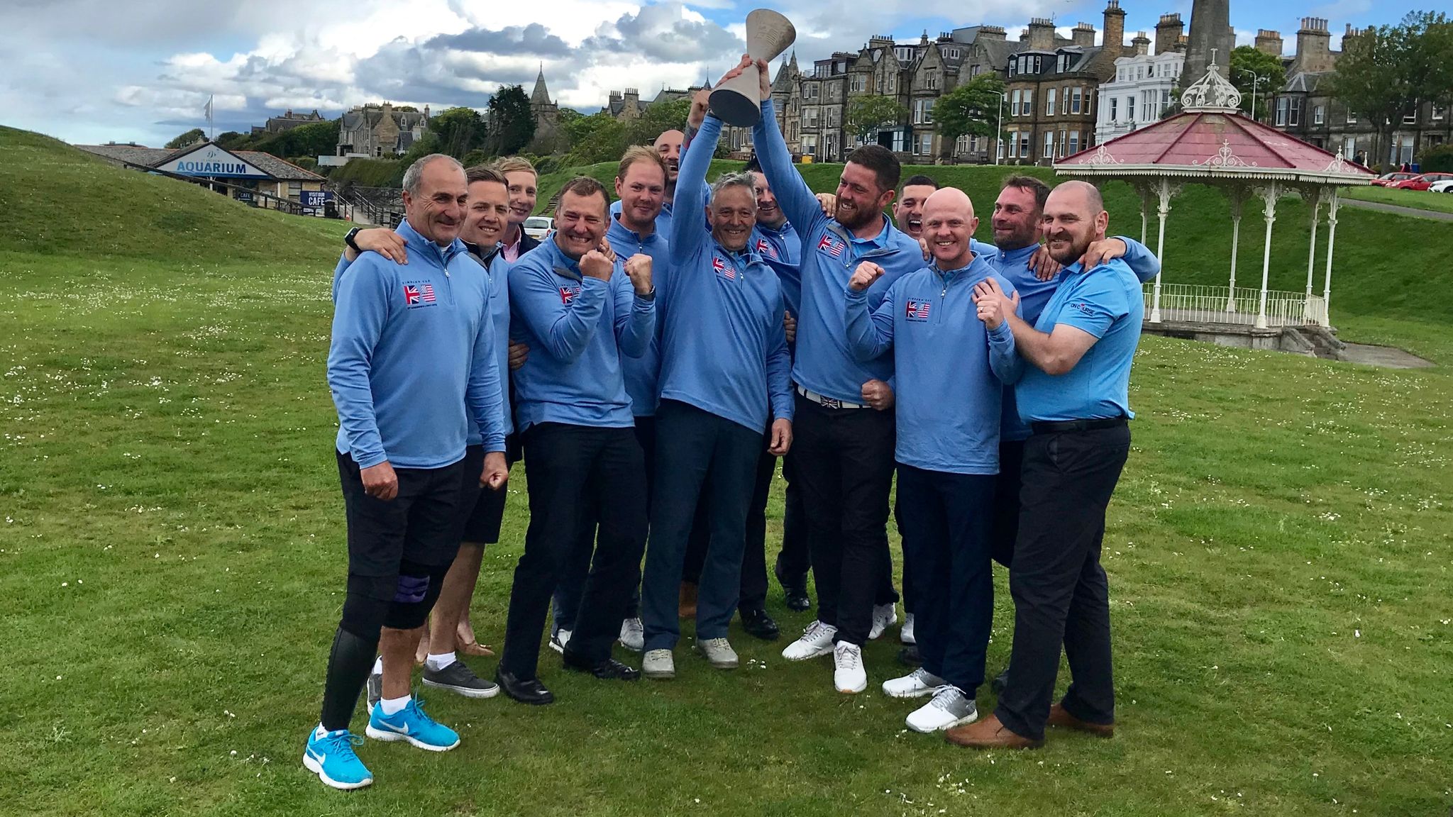 Simpson Cup: Great Britain defeat Team USA on historic Old Course ...