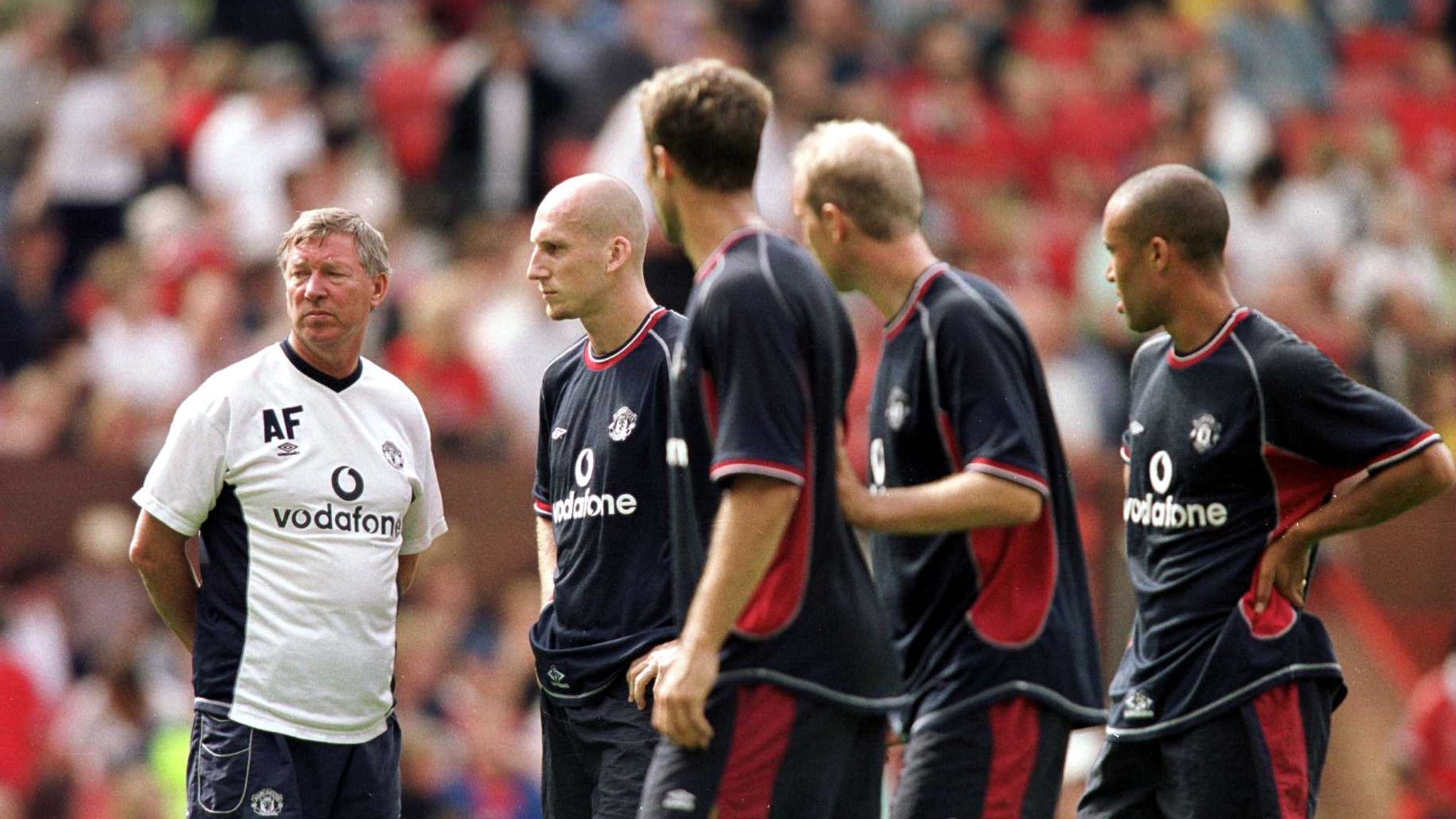 David Beckham says Sir Alex Ferguson made him shave his head before ...