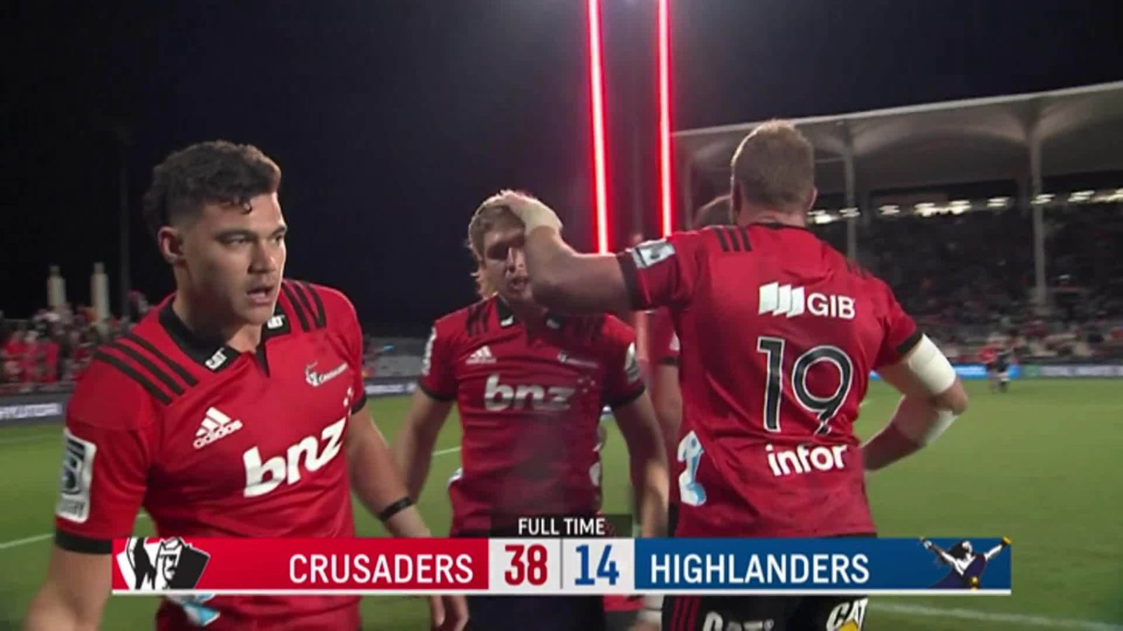 Crusaders 38-14 Highlanders: Crusaders cruise into semi-finals | Rugby ...