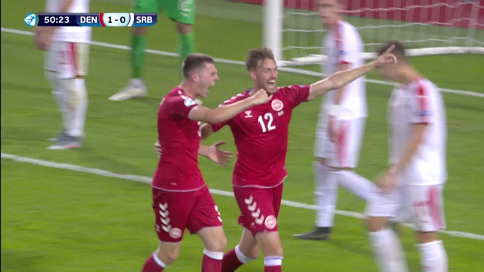 Denmark U21 2-0 Serbia U21 | Football News | Sky Sports