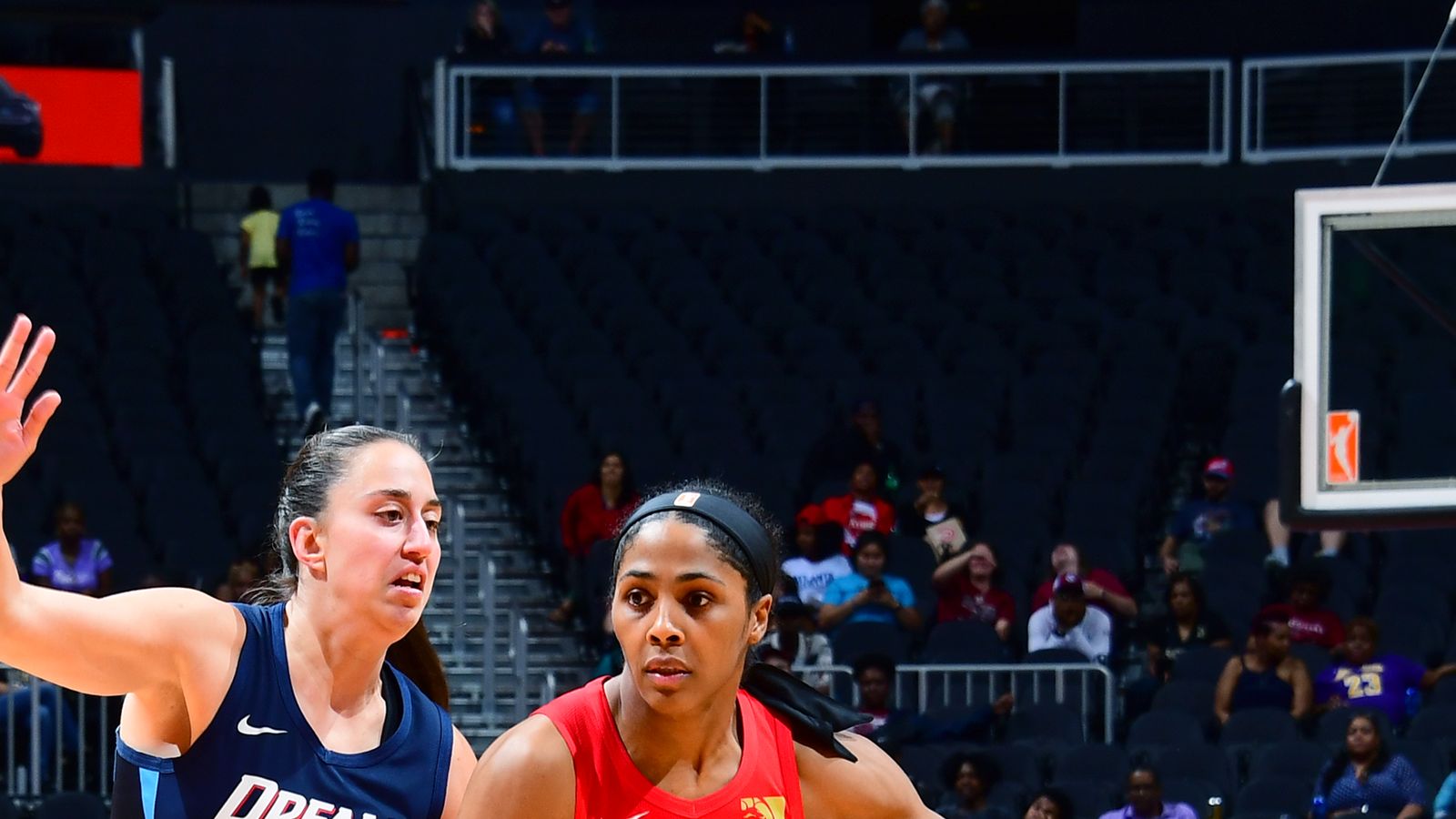 WNBA: Liz Cambage inspires Las Vegas Aces to win over Atlanta Dream ...