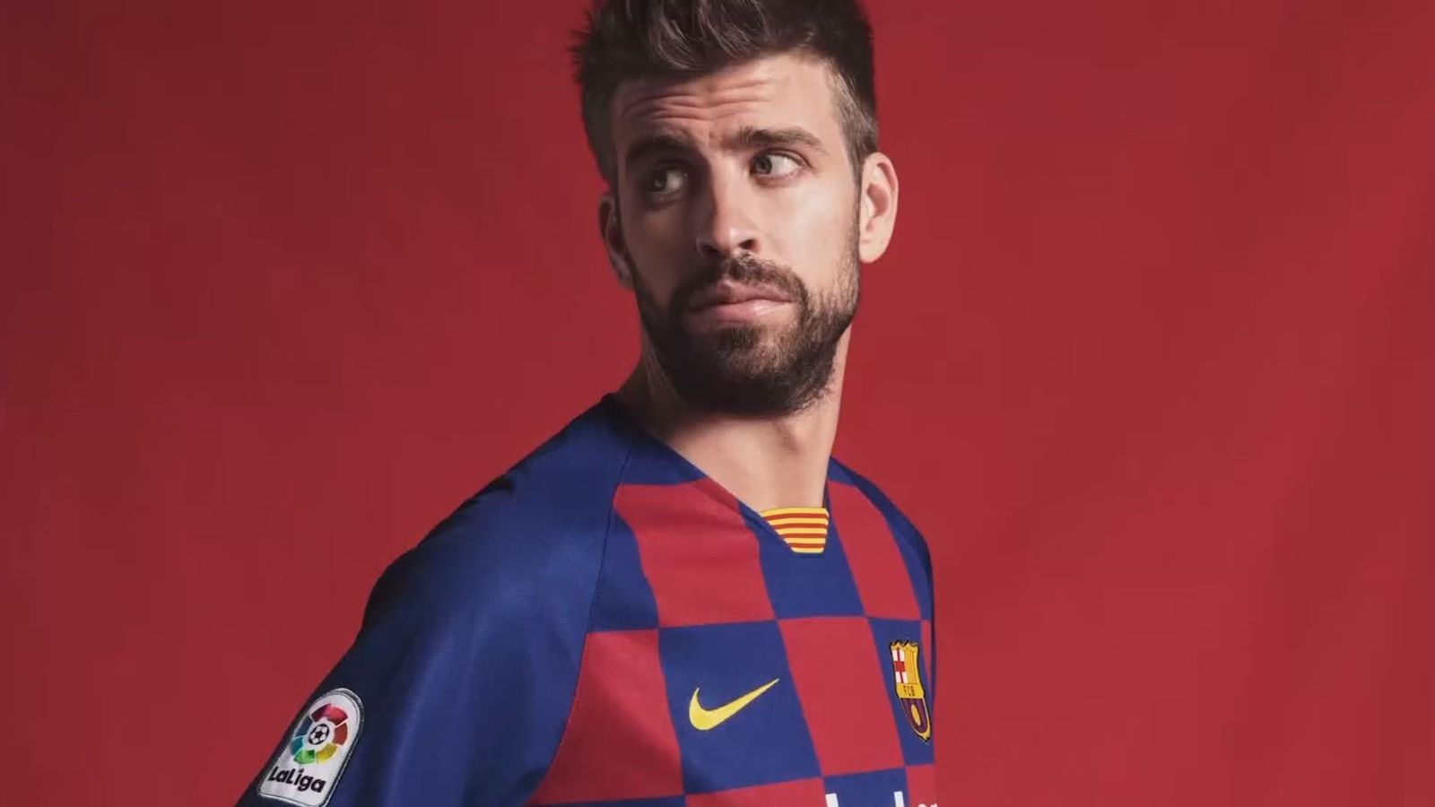 Barcelona unveil new checked kit design | Football News | Sky Sports
