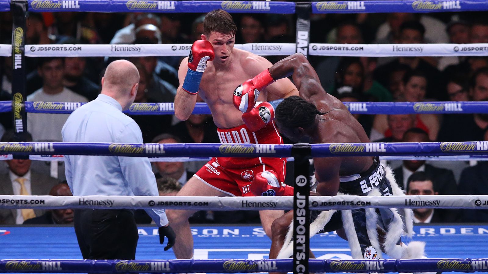 Joshua vs Ruiz Jr: Callum Smith defeats Hassan N'Dam by knockout in New ...