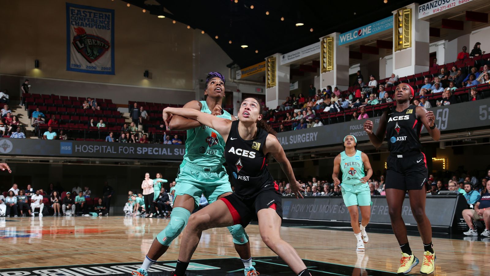 WNBA: Aces 78-88 Liberty | NBA News | Sky Sports
