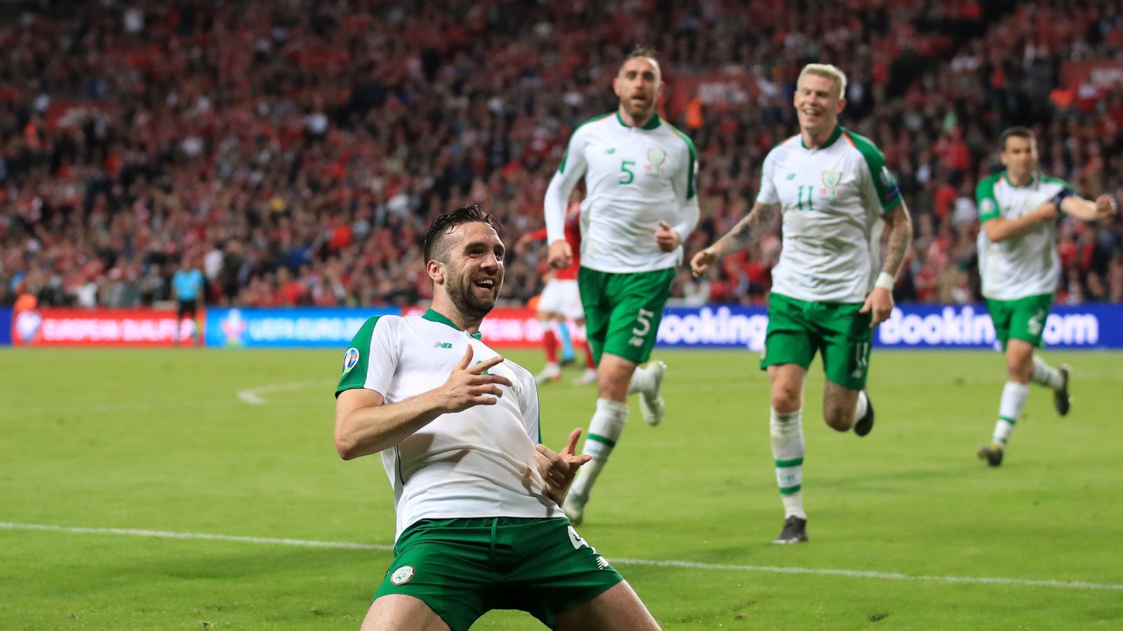 Denmark 1 - 1 Rep Ire - Match Report & Highlights